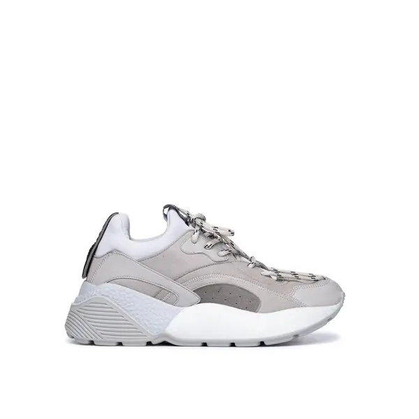 Stella McCartney Eclypse Alter Faux Suede Sneakers - Gray