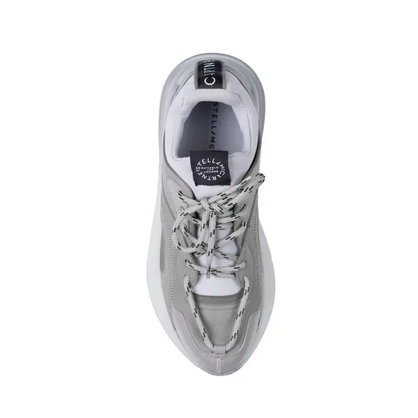 Stella McCartney Eclypse Alter Faux Suede Sneakers - Gray