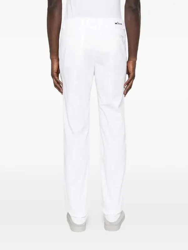 Kiton Buttoned Trousers - White