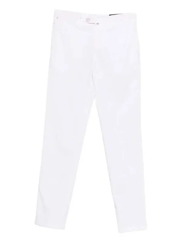 Kiton Buttoned Trousers - White