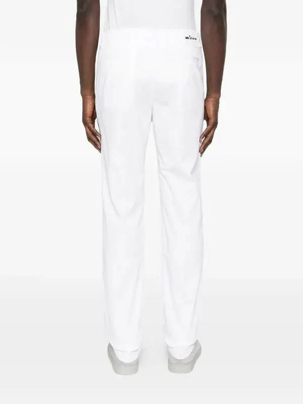Kiton Buttoned Trousers - White