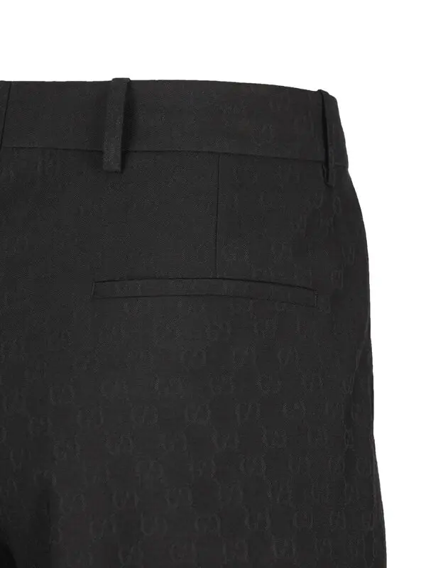 Gucci Gg Wool Trousers
