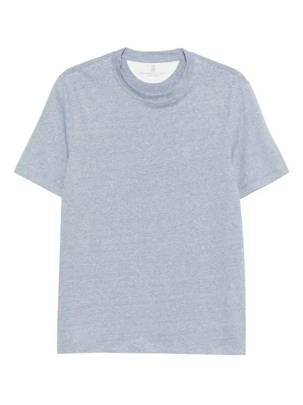 Brunello Cucinelli Linen Blend T-shirt - Multicolor