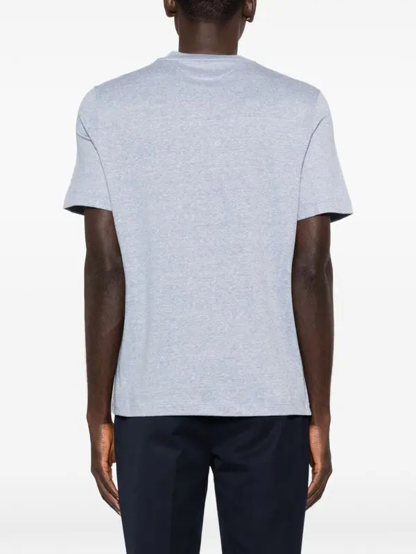 Brunello Cucinelli Linen Blend T-shirt - Multicolor
