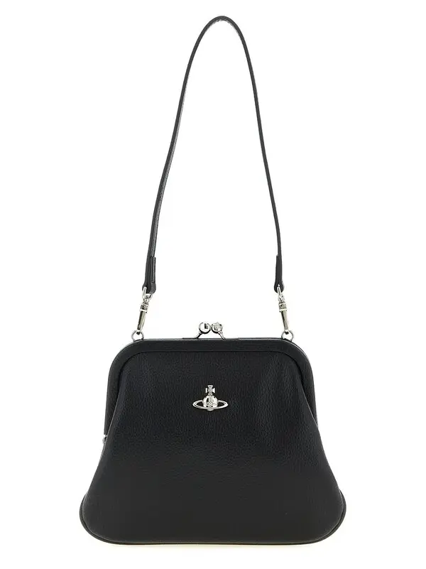 VIVIENNE WESTWOOD Polyurethane Clutch - Black