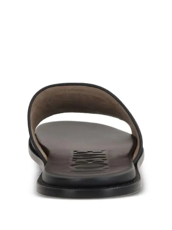 Loewe Flex Anagram Leather Slides