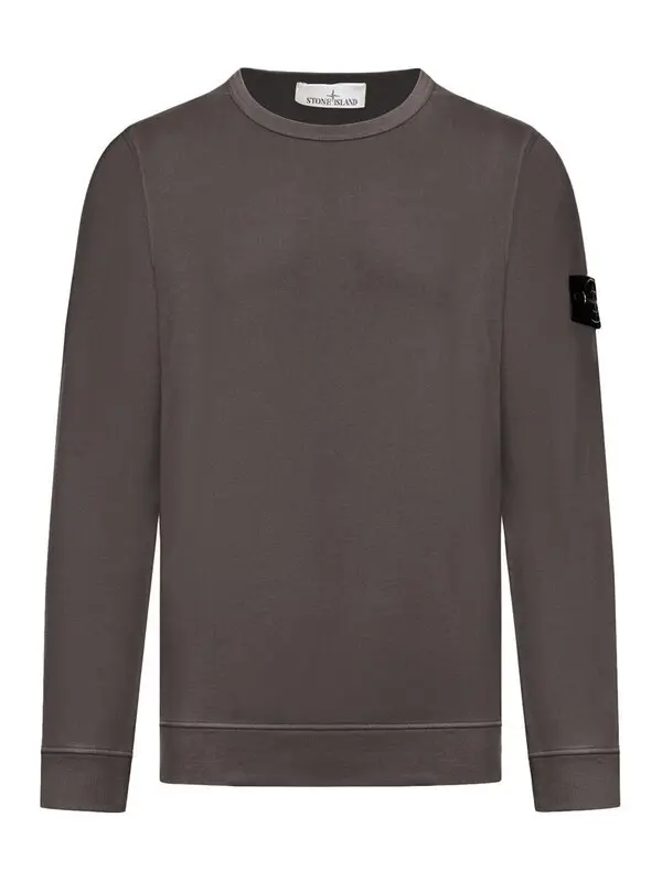 Stone Island Crewneck Sweatshirt With Compass Logo