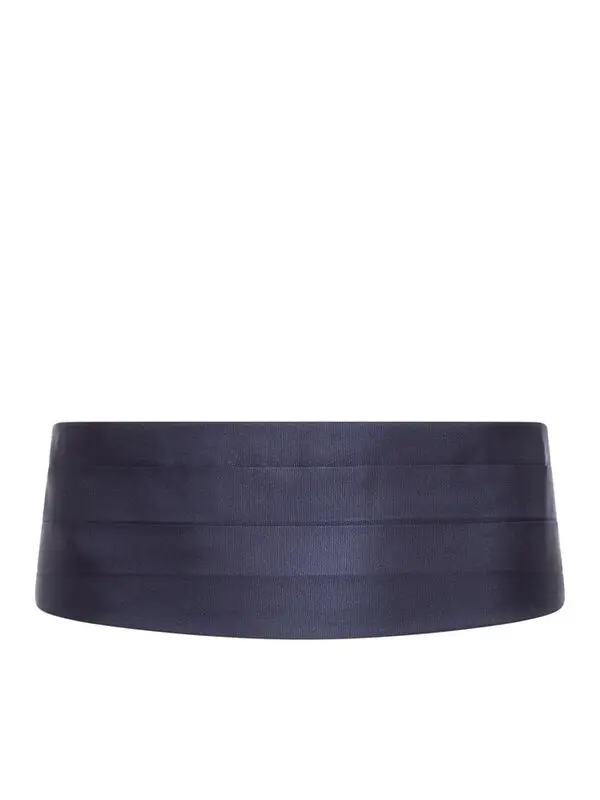 Giorgio Armani Silk Satin Tuxedo Band - Multicolor