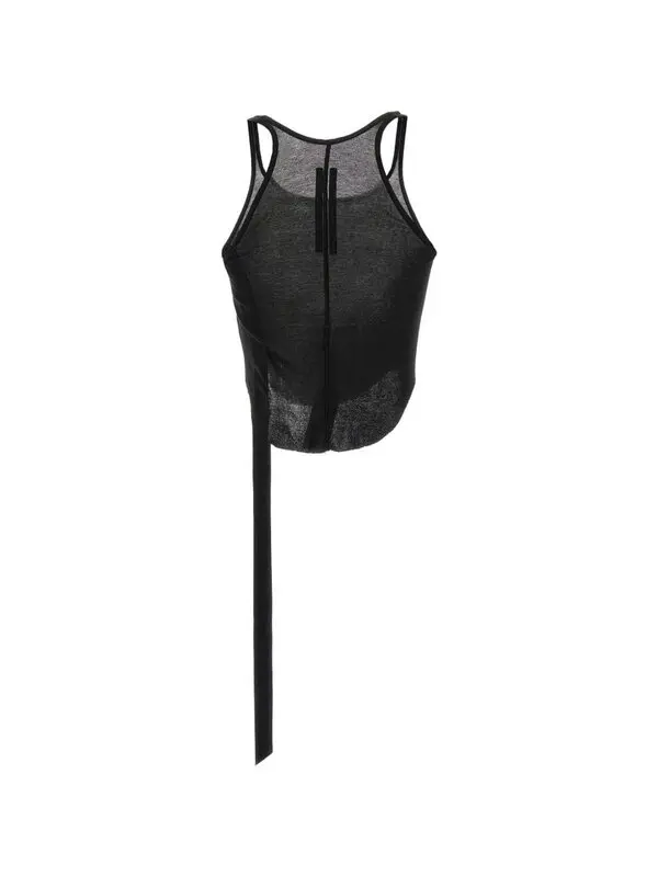 Rick Owens Cotton Cropped Top - Multicolor