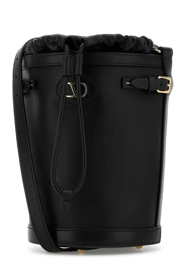 Valentino Garavani Leather Antibes Bucket Bag