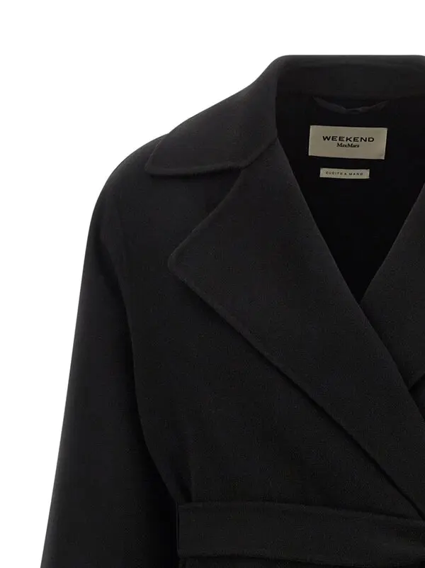 Max Mara Operoso Dressing Gown Coat - Black