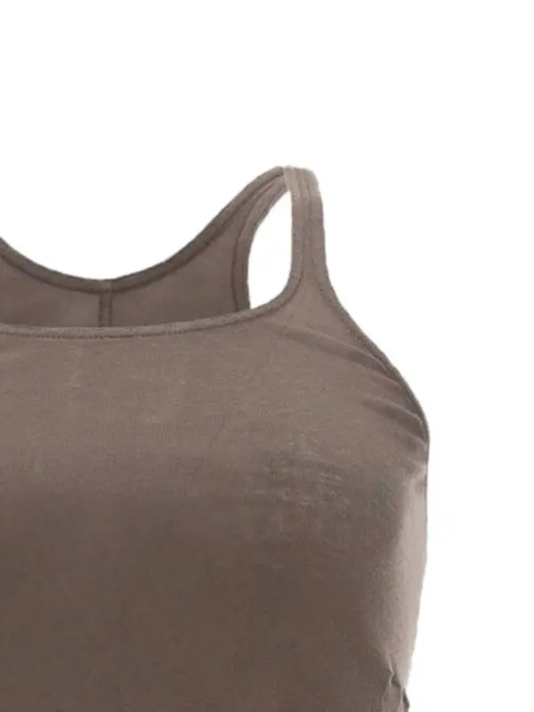 Rick Owens Cotton Cropped Top