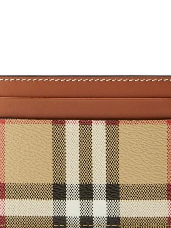 Burberry Sandon Check Card Case