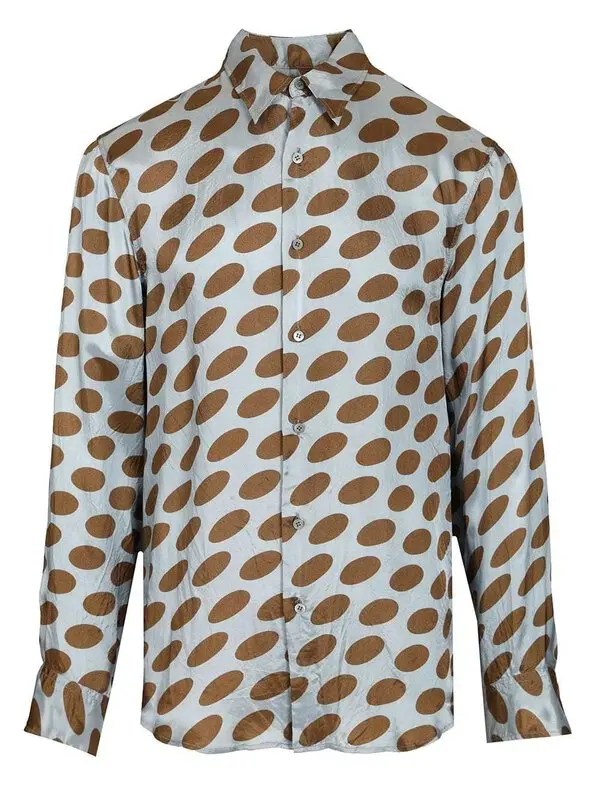 Dries Van Noten Caper Shirt - Gray