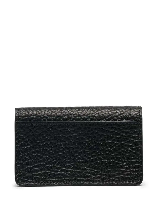 MAISON MARGIELA Snap Button Closure Four Stitches Bifold Card Holder