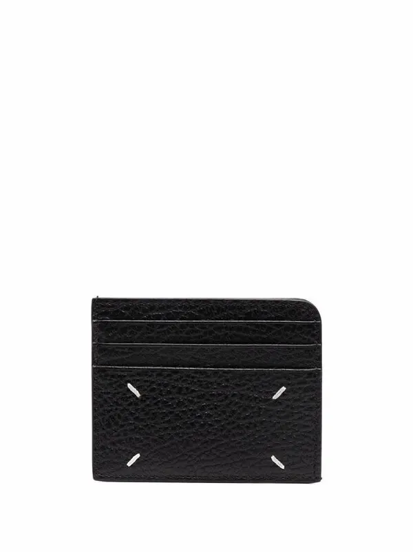 MAISON MARGIELA Portacarte Four Stitches - Black