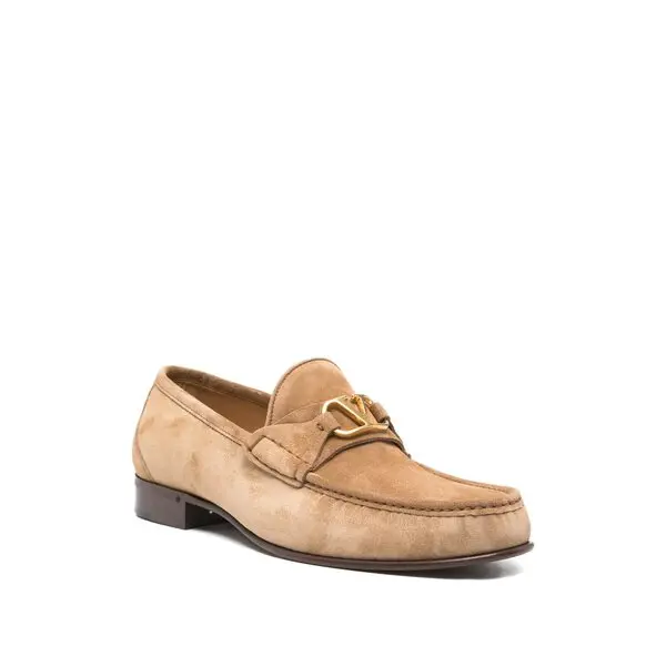 Valentino Garavani Neutrals Loafers - Cream
