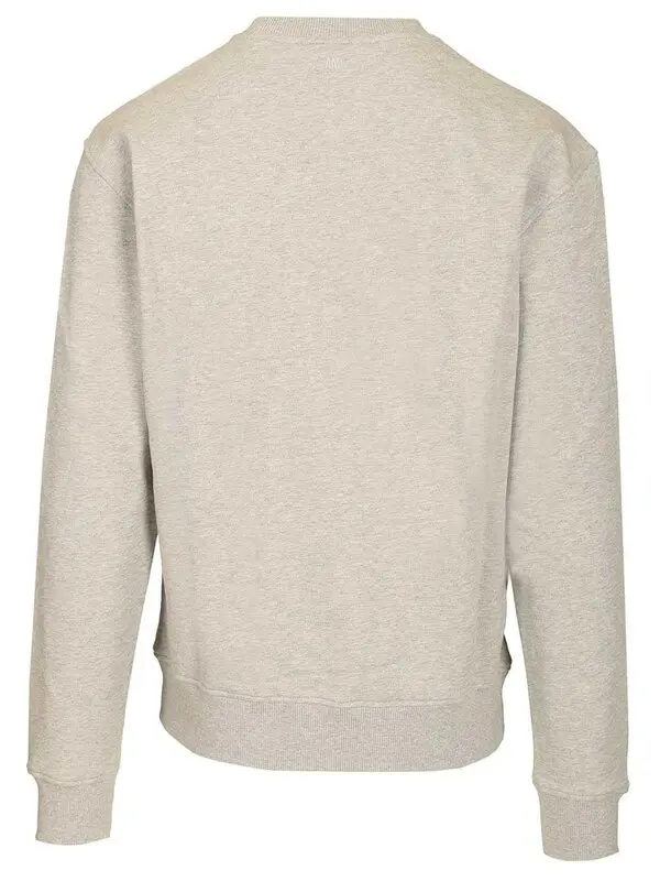 AMI Paris De Coeur Sweatshirt - Gray