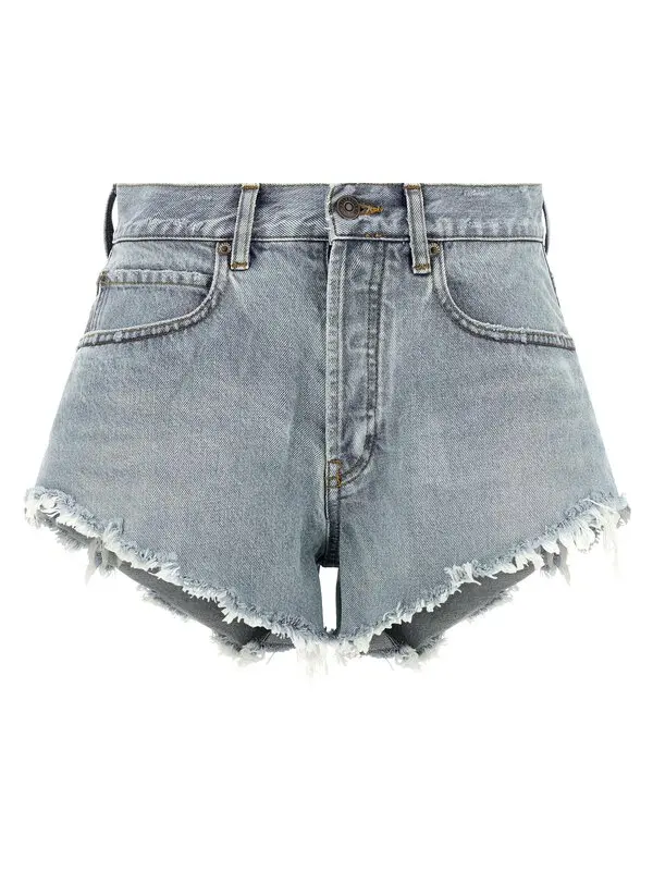 Balenciaga Denim Shorts - Blue