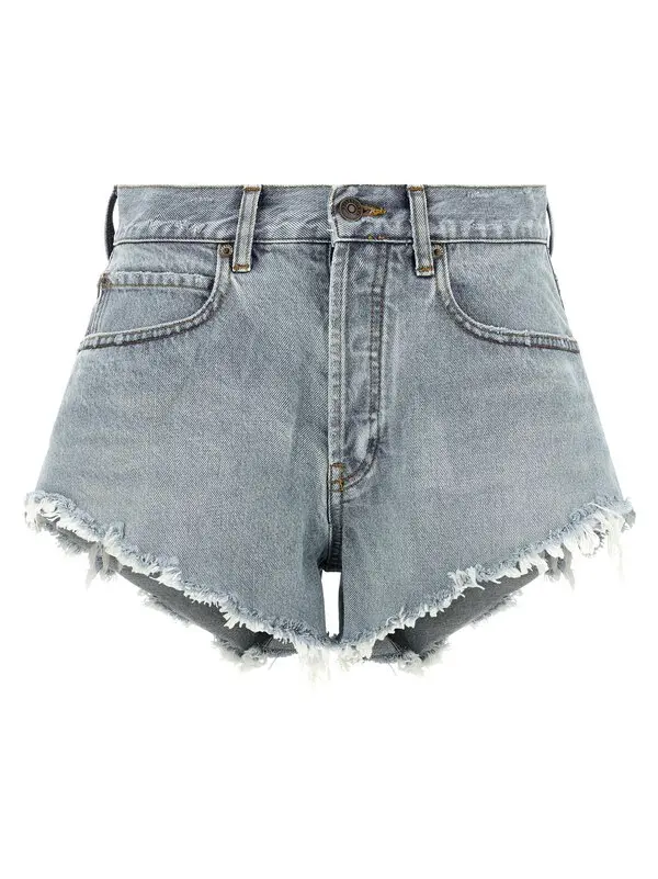 Balenciaga Denim Shorts - Blue