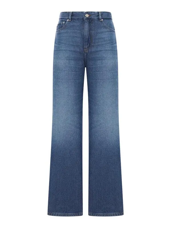 GANNI Izey Heavy Denim Jeans - Multicolor