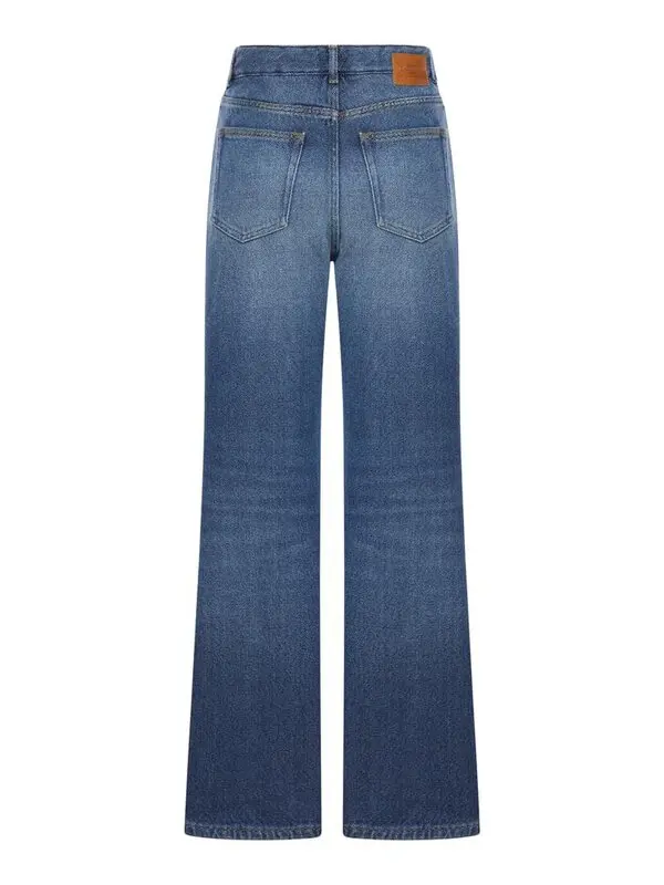 GANNI Izey Heavy Denim Jeans - Multicolor