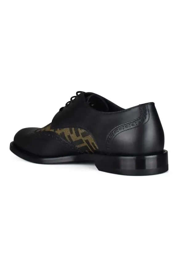 Fendi Leather Derbies