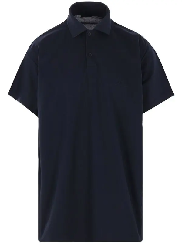 Balenciaga Interwined Cotton Polo Shirt