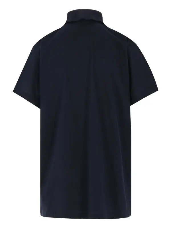 Balenciaga Interwined Cotton Polo Shirt