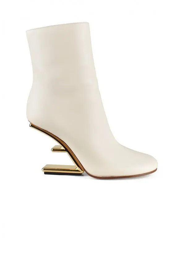 Fendi First Boots - White