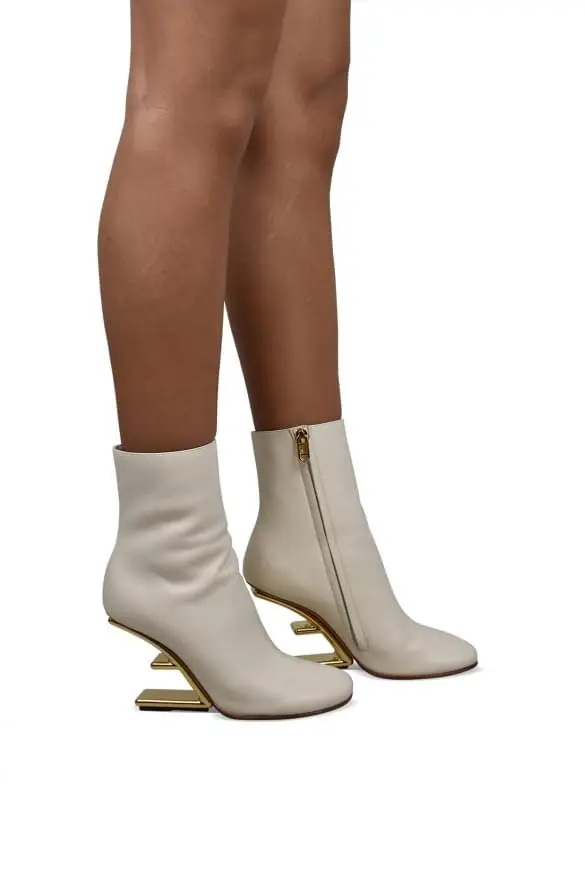 Fendi First Boots - White