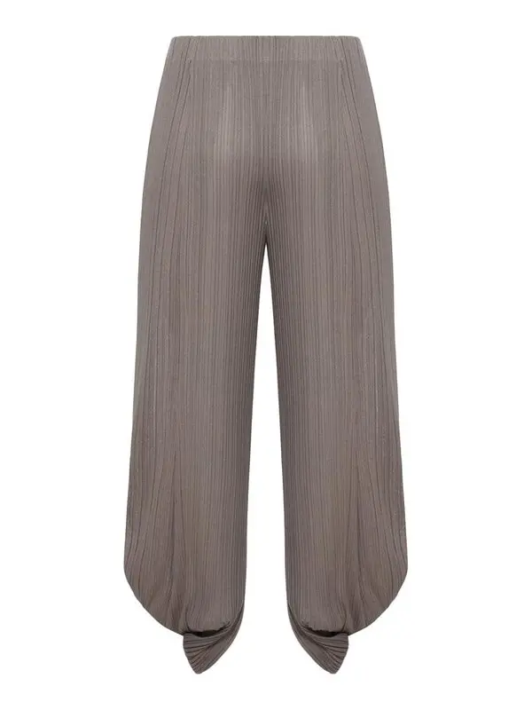 Giorgio Armani Pleated Jersey Trousers