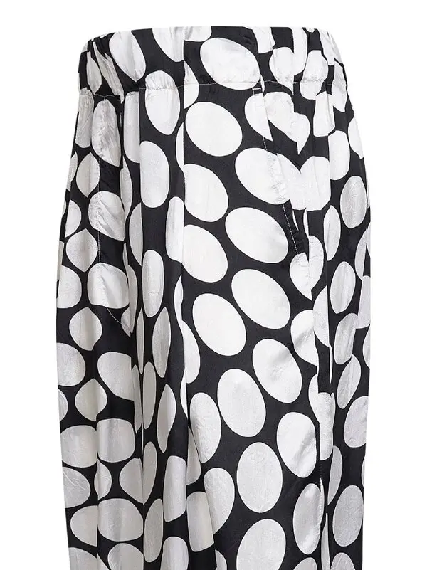 Dries Van Noten Printed Wide-leg Trousers