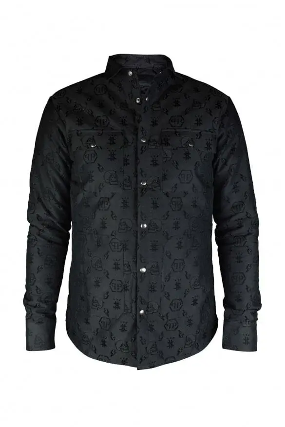 Philipp Plein Ls Monogram Shirt
