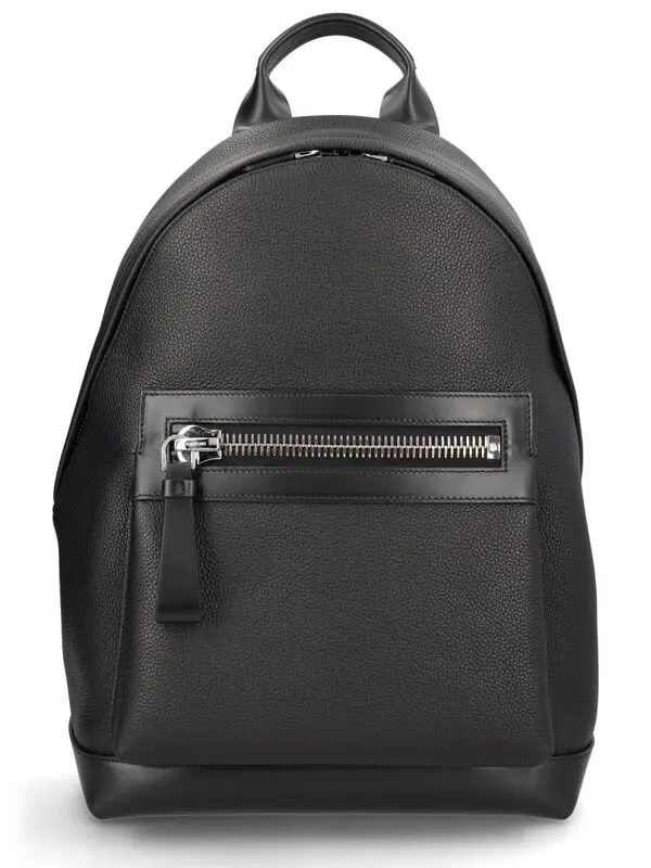 TOM FORD Buckley Leather Backpack - Black