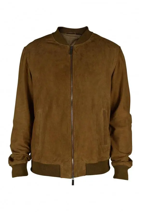 BILLIONAIRE Bomber Jacket - Brown