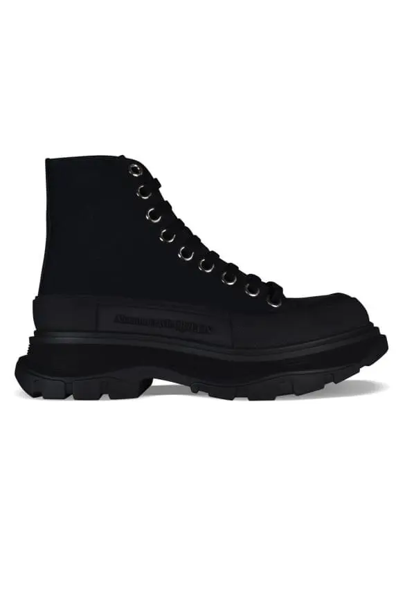 Alexander McQueen Tread Slick High Sneakers - Black