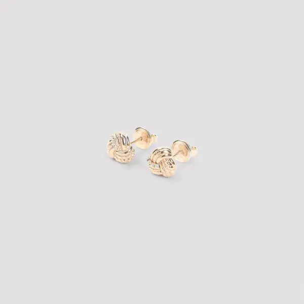 Bottega Veneta Knotted Earrings