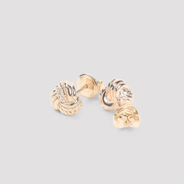 Bottega Veneta Knotted Earrings