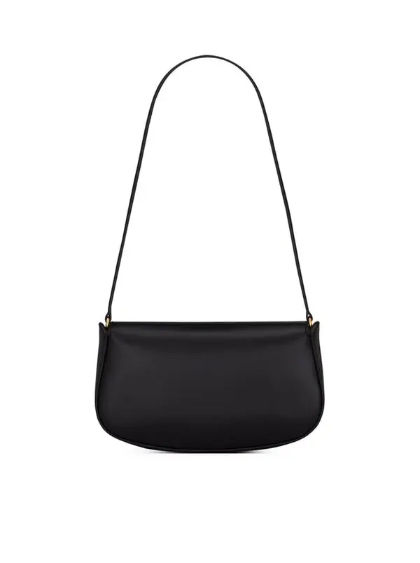 Saint Laurent Voltaire Mini Leather Box - Black