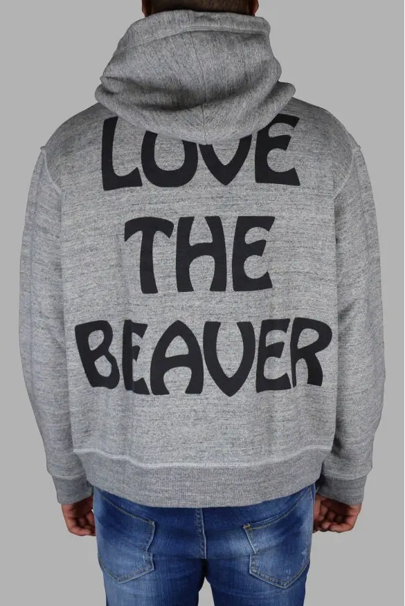 Dsquared2 Zip-up Hoodie - Gray