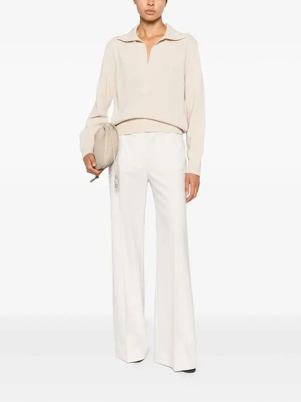 Victoria Beckham Genevieve Polo Jumper - Multicolor