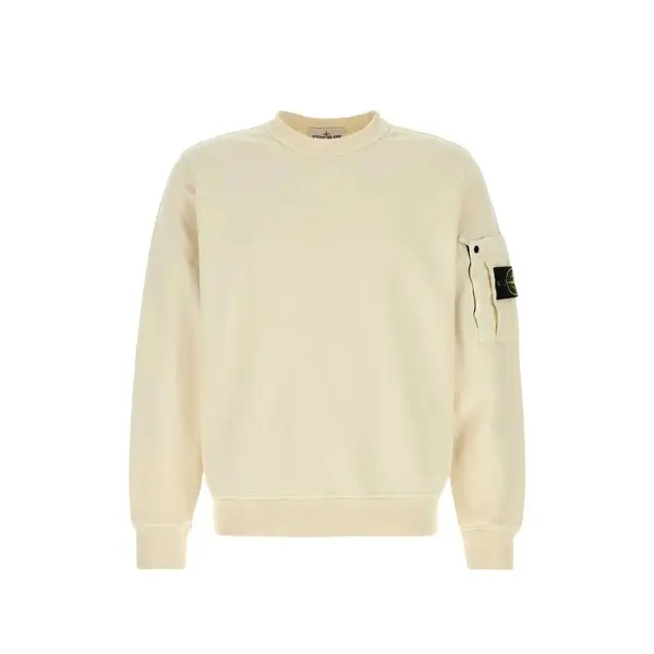 Stone Island Neutrals Sweaters & Knitwear Sweatshirts - Cream