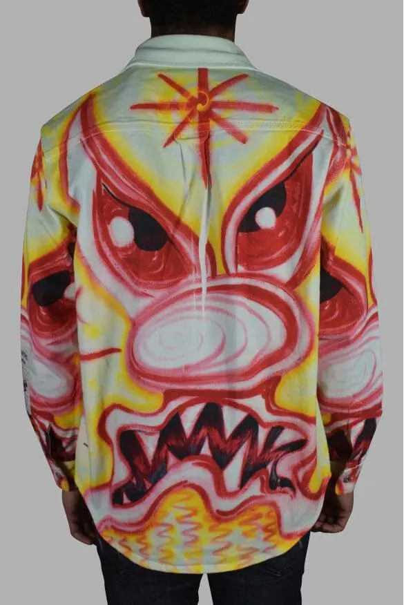 Heron Preston Multicolored Denim Jacket