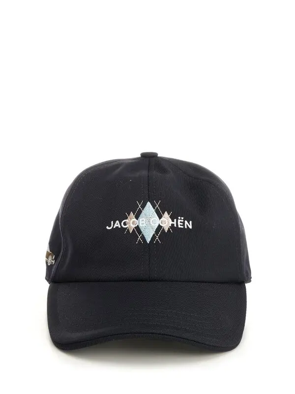 Jacob Cohen Baseball Cap - Black