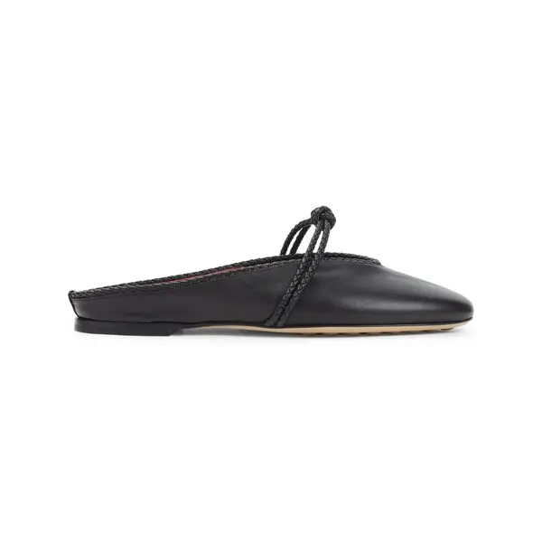 Bottega Veneta Rosa Mary-jane Ballerina - Black