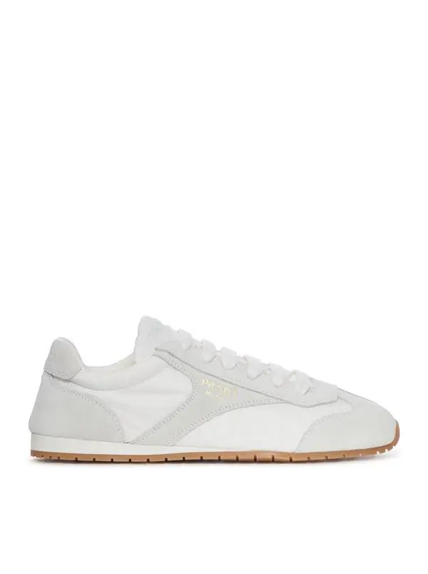 Prada Suede Sneakers - White
