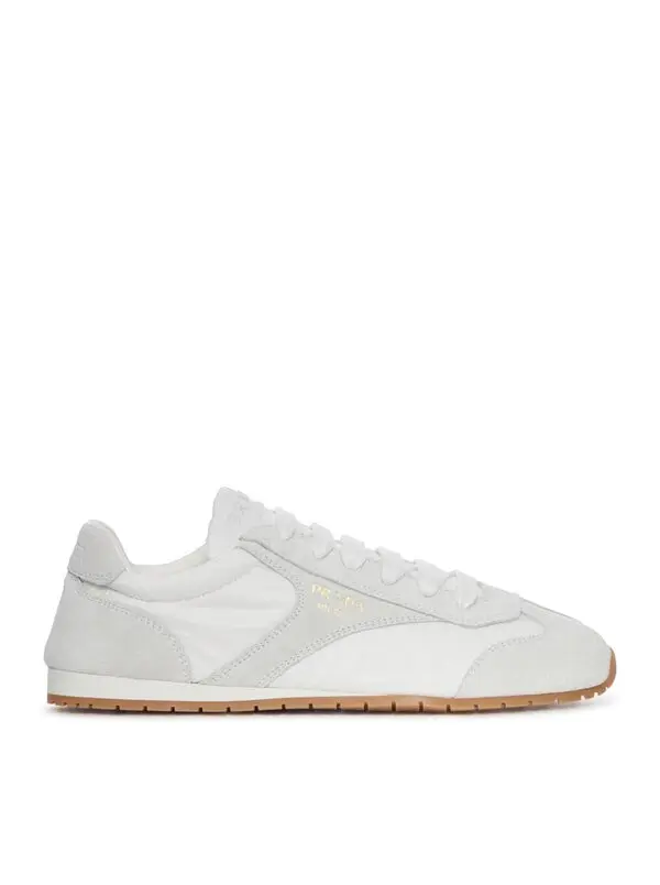Prada Suede Sneakers - White