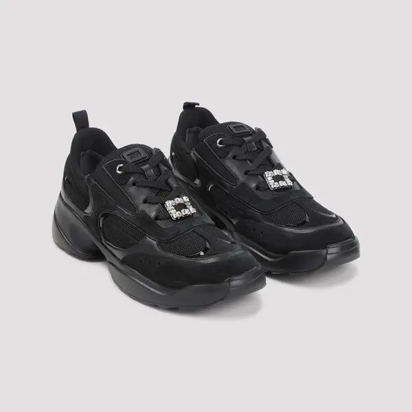 ROGER VIVIER Run Mini Strass Lace-up