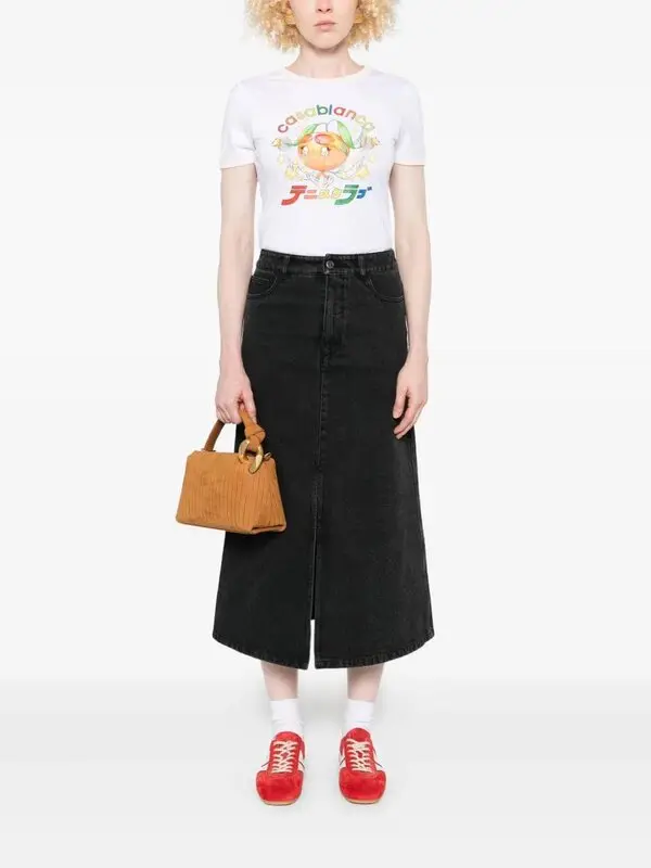 A.p.c. Georgia Denim Midi Skirt